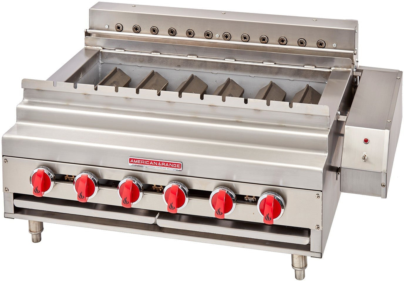 American Range - 60" Stainless Steel Radiant Shish Kebob Broiler with Rotisserie - ARKB-60-R ...