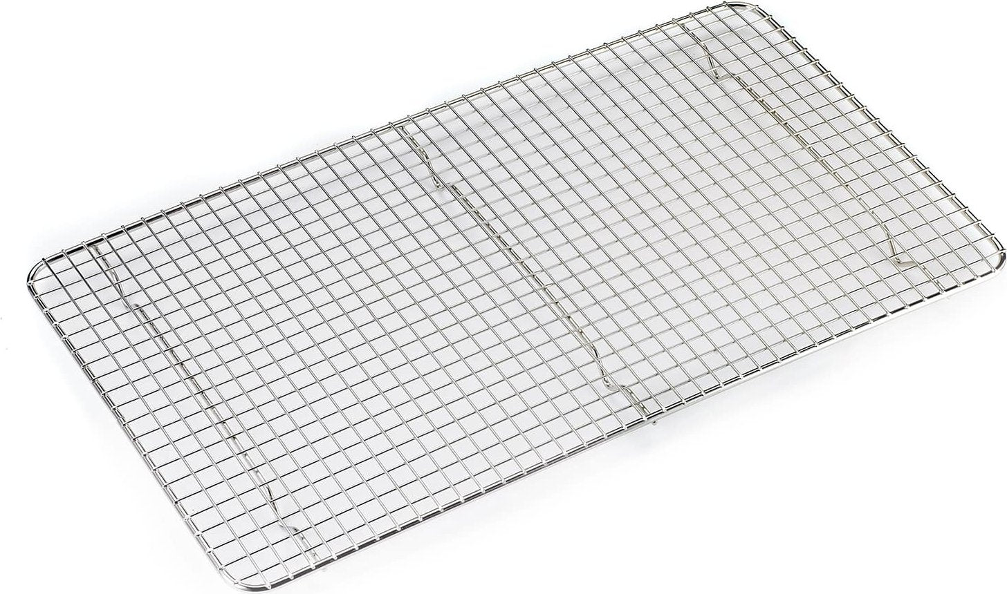 Browne 10 X 18 Footed Pan Grate For Full Size Pan 575527 browne-10-x-18-footed-pan-grate-for-full-size-pan-575527