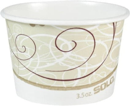 Dart - 3.5 Oz Solo VS SSP Symphony Design Paper Container, 2400/cs ...