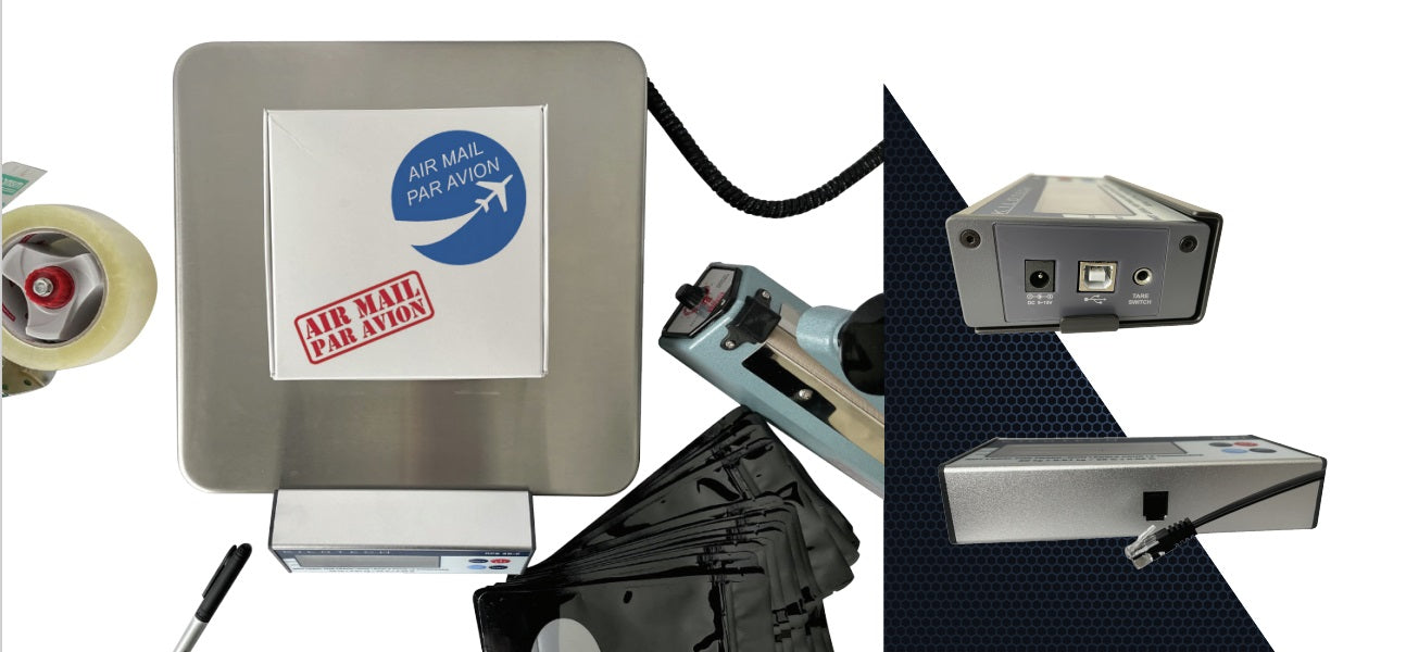 Kilotech - KPS 60-2 V2 132 lb x 0.05 lb Parcel/Bench Scale / Shipping Scale - K851247 ...