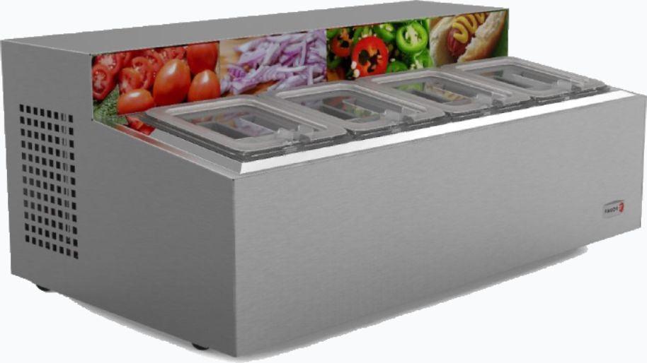 Fagor Refrigerated Countertop Rails – ChefSupplies.ca