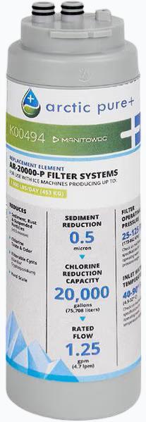 Koolaire Arctic Pure Plus - Water Filter Cartridges – ChefSupplies.ca