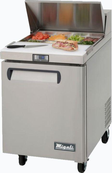 Migali Refrigerated Prep Tables – ChefSupplies.ca