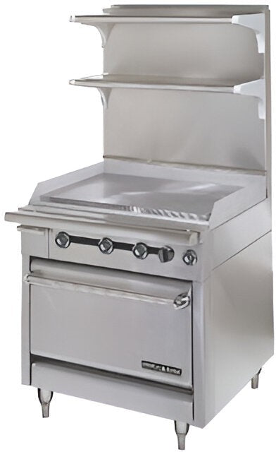American Range - 34" Stainless Steel Heavy Duty Range Gas Valve Control ...