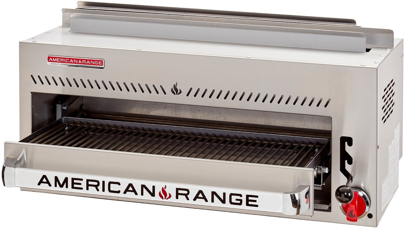 American Range - 36" Salamander Broiler, Single Control with 1 Burner ...