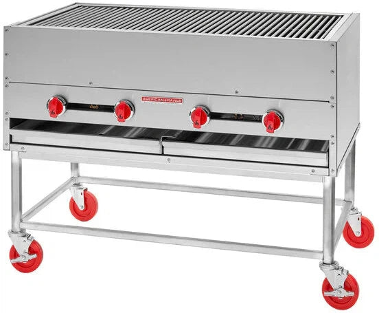 American Range - 60" Stainless Steel Stand For Horizontal Chicken ...