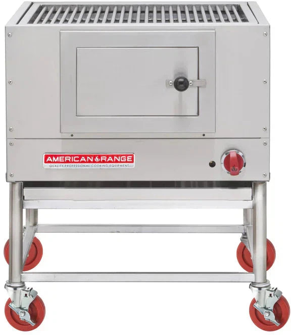 American Range - 60" Stainless Steel Stand For Wood Fired Broiler with ...