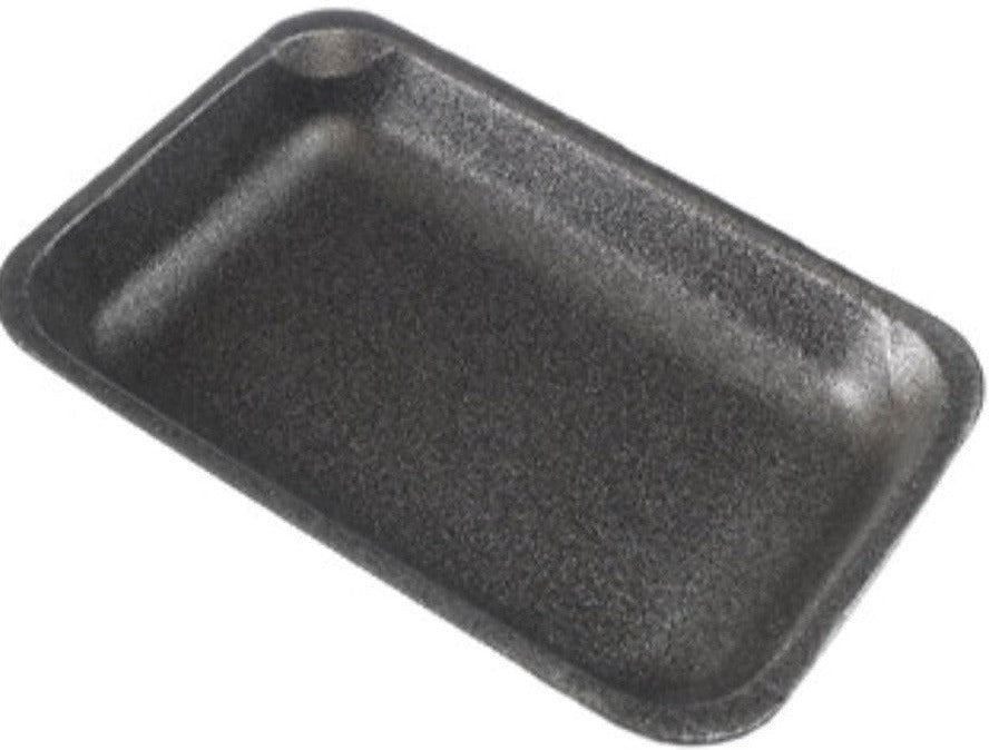 CKF Inc. - 5.3 x 8.3 x 1", 2PP Black Foam Trays, 400/Cs - 87813 – ChefSupplies.ca