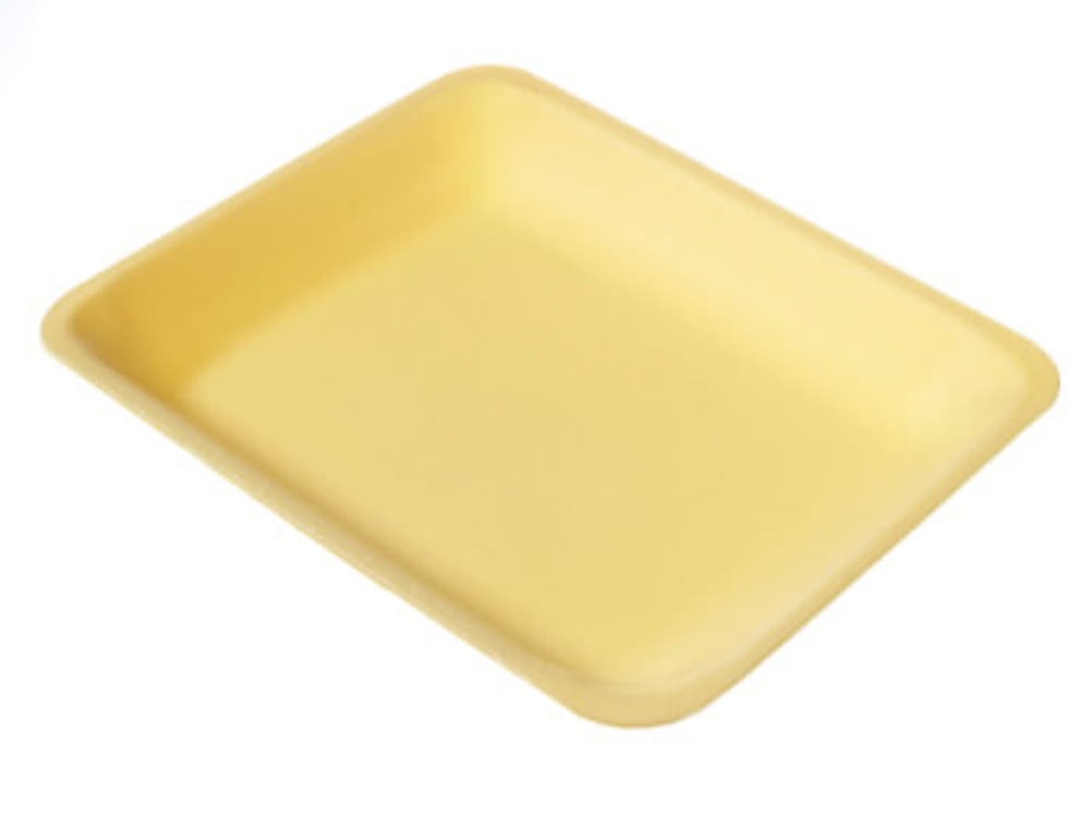 CKF Inc. - 7.2" x 9.2" x 1.3" Yellow Foam 4P Tray, 400/Cs - 87904 – ChefSupplies.ca