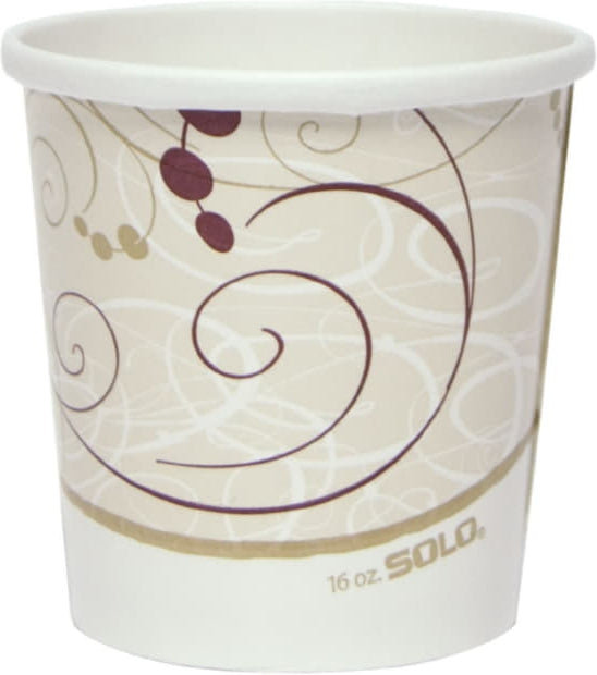 Dart Container - 16 Oz Flexstyle DSP Symphony Design Paper Container ...