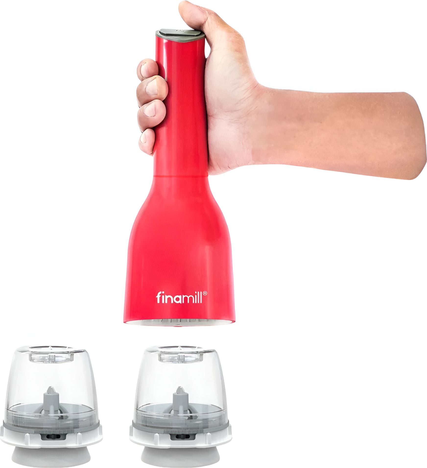 Finamill - Sangria Battery Operated Spice Grinder with Two FinaPod Pro ...