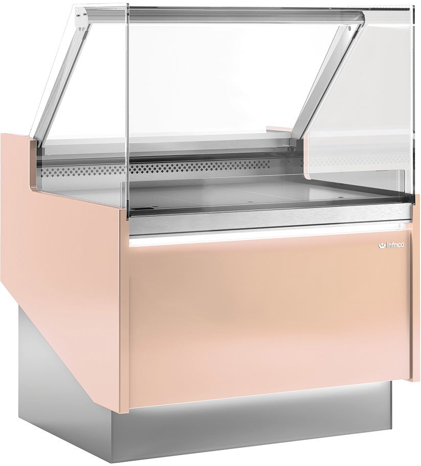 Infrico - 36" Straight Glass Lyon Serie Series Pastry Display Case ...