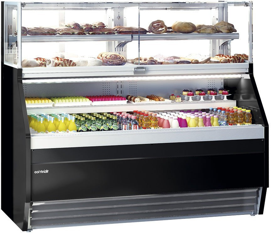 Infrico - 61" Pastry Display Case With Neutral Countertop - IDC-VCO15 ...