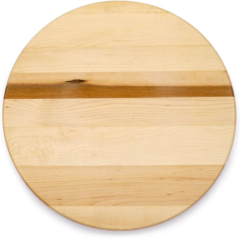 J.K. Adams - 14" Maple Round Lazy Susan Board - LS-14-M – ChefSupplies.ca