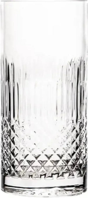 Luigi Bormioli - Diamante 16 Oz Highball Glass, Pack of 6 ...
