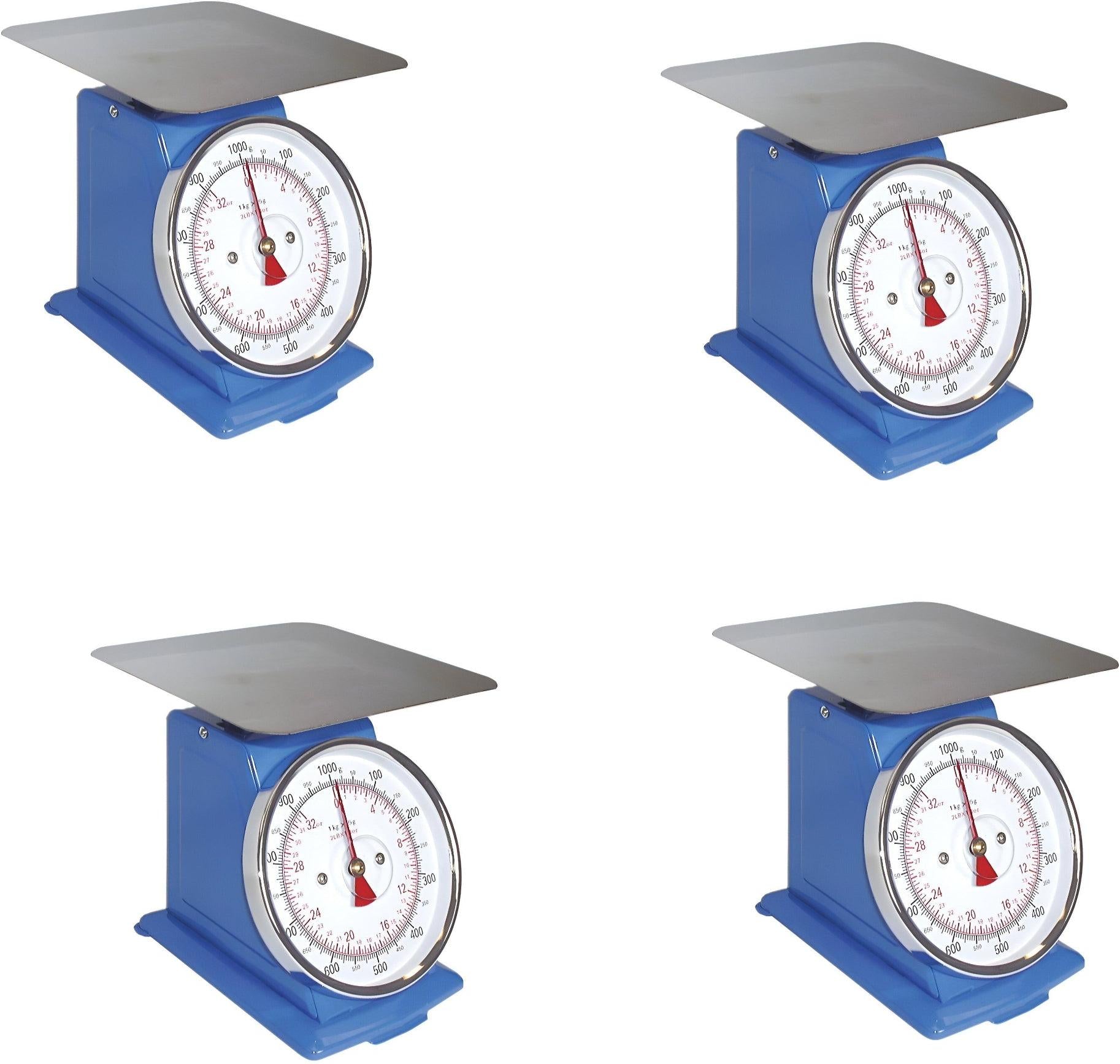 Omcan - 22 lbs Capacity Dial Spring Scale, Pack of 4 - 10845 ...