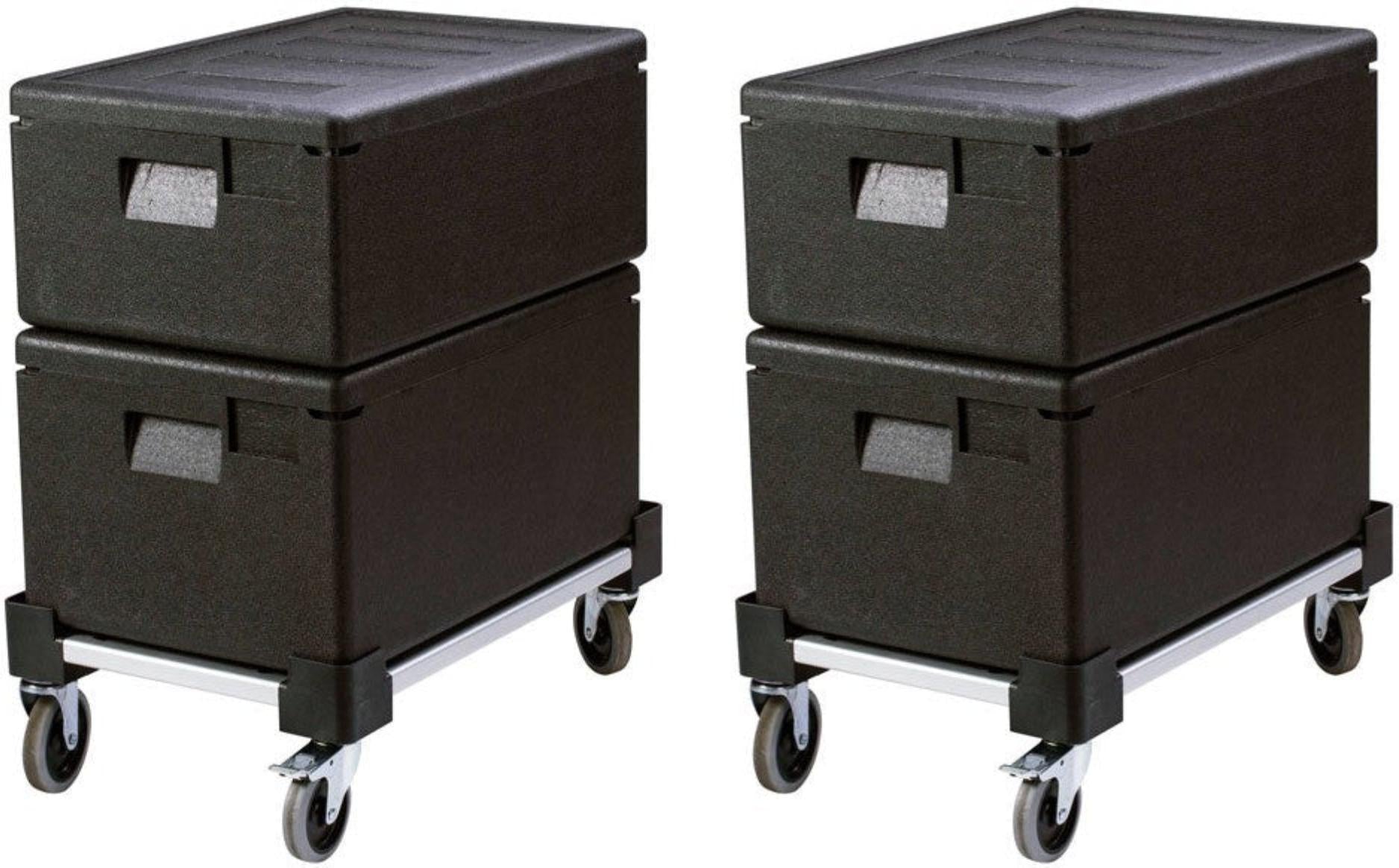 Omcan - 28 L Capacity Full-size Insulated Food Pan Carrier, Set of 2 ...