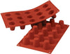 Silikomart - Silicone 15 Compartment Small Baba Baking Mold - SF019 ...