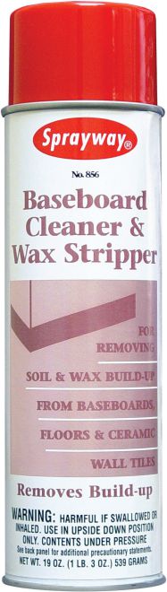 Sprayway - 3 Oz Baseboard Cleaner & Wax Stripper, 12Cn/Cs - CL856 ...