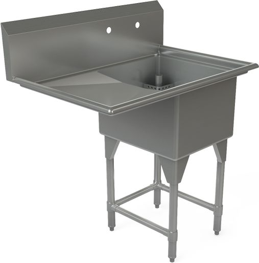 Tarrison - 39" One Compartment Sink With Left-Hand Drainboards - TA ...