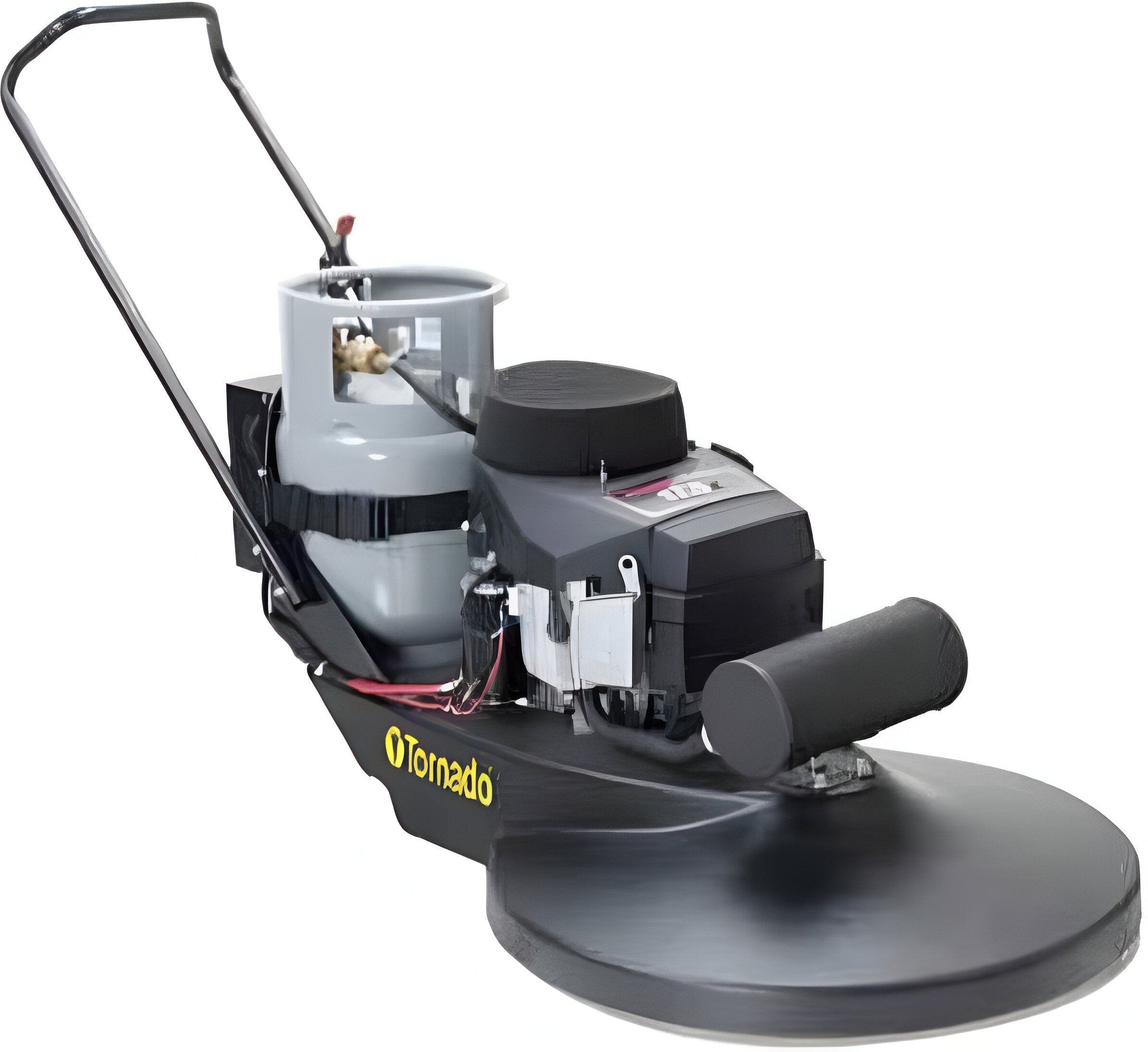 Tornado - 28" Black Propane Powered Burnisher Included Tank and Filter ...