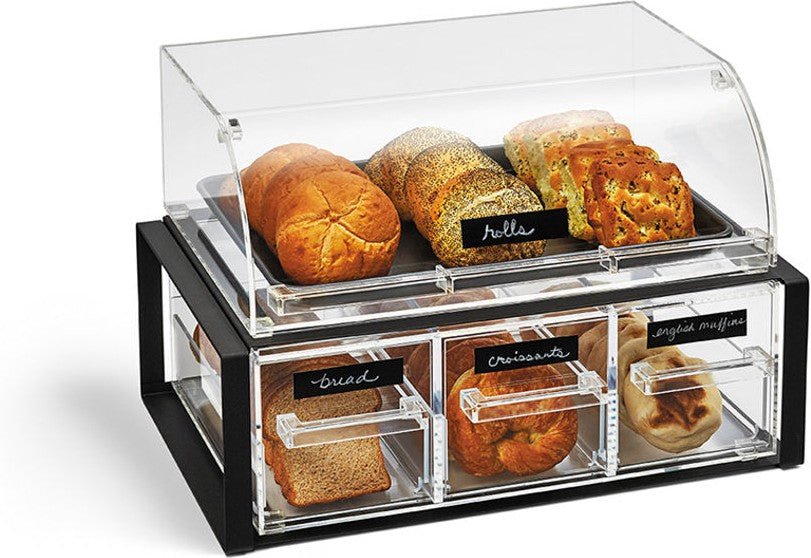 Vollrath - Cubic Modular Display Case Set With One Nose Case And One F ...
