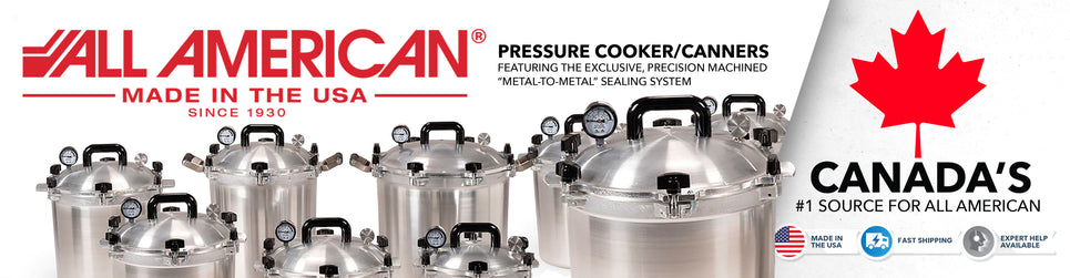 All American | Pressure Cookers & Pressure Canners – ChefSupplies.ca