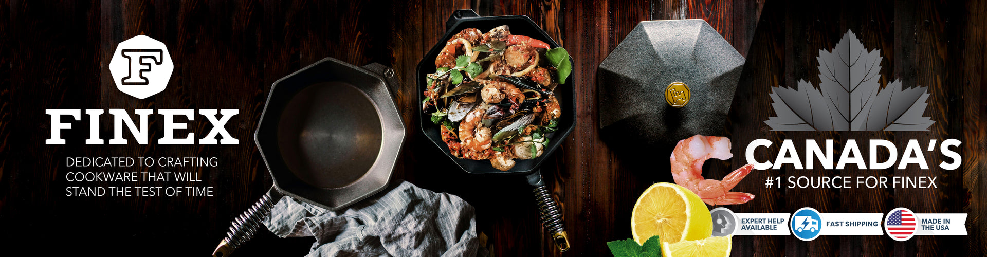 Finex Canada | Cast Iron, Skillets – ChefSupplies.ca